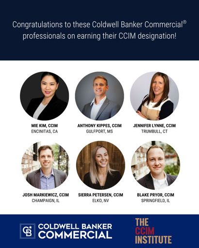 Coldwell Banker Commercial Announces New CCIM Designation Recipients ...