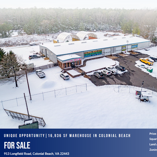 913 Longfield Road, Colonial Beach, VA 22443 United States | Industrial ...