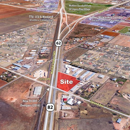 SEC Marsha Sharp FWY & Upland Ave, Lubbock, TX 79407 United States ...